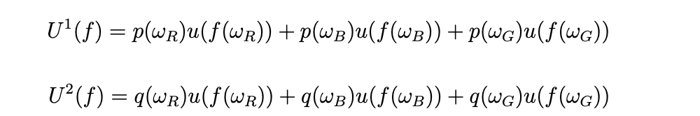 Consider the original (one-urn) Ellsberg experiment. | Chegg.com