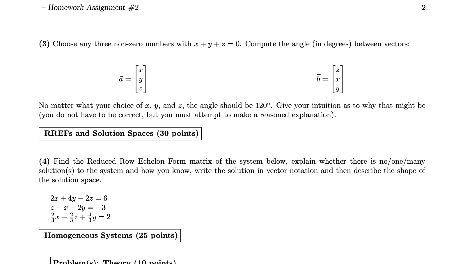 Solved Homework Assignment 2 2 3 Choose Any Three 