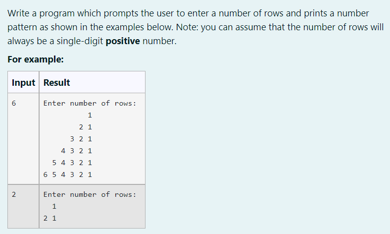 Solved Write a program which prompts the user to enter a | Chegg.com
