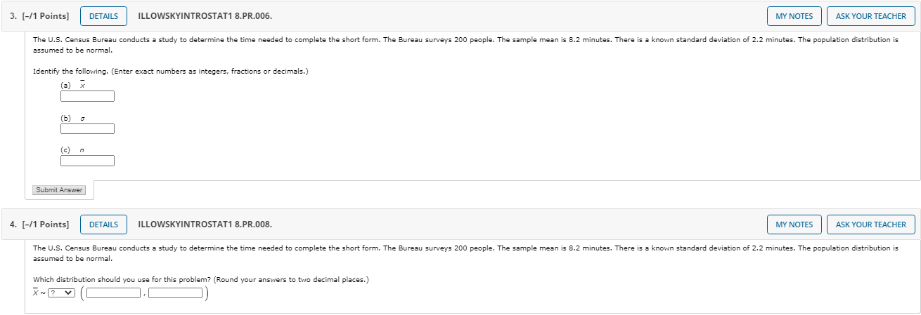 Solved 1. [-/1 Points] DETAILS ILLOWSKYINTROSTAT1 8.PR.002. | Chegg.com