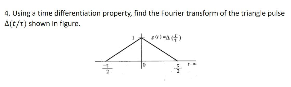 Solved 4. Using a time differentiation property, find the | Chegg.com