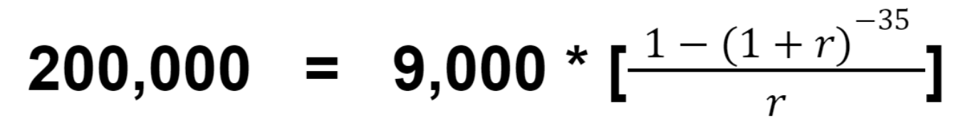 Solved Hi, can you solve for the value of the variable r. | Chegg.com
