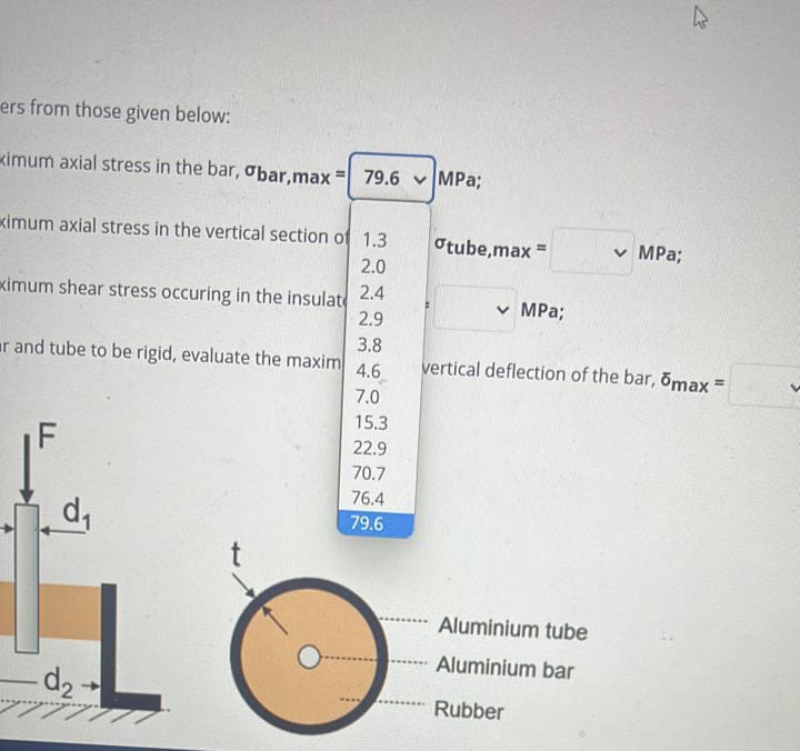 A circular shock absorber, as shown in the figure | Chegg.com