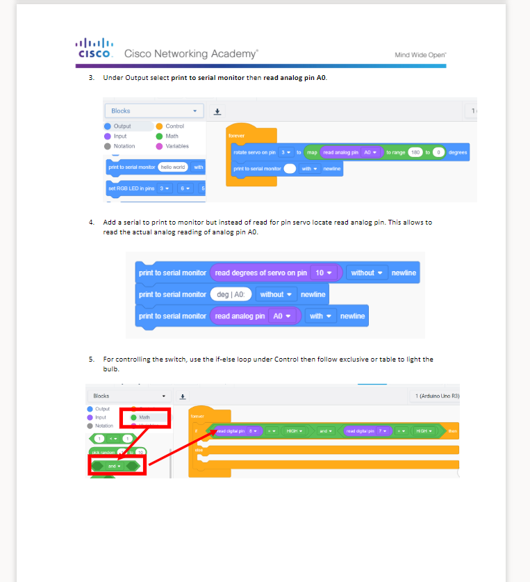 PT5 - LAB: Smart Lighting with sensor simulation | Chegg.com