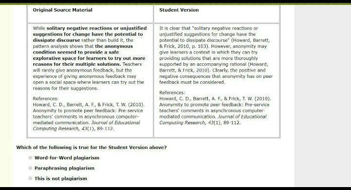 Solved Original Source Material Student Version While | Chegg.com