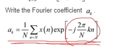 Solved why it says ak is ~~~e^j2pi/8k? isn't it should | Chegg.com