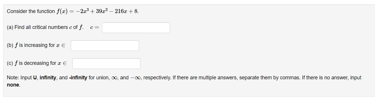 Solved Consider the graph of f(x) given below. (a) Analyzing | Chegg.com