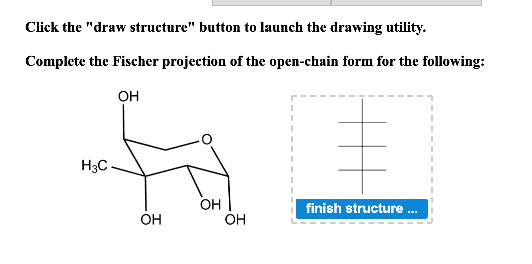 Solved Click the "draw structure" button to launch the | Chegg.com