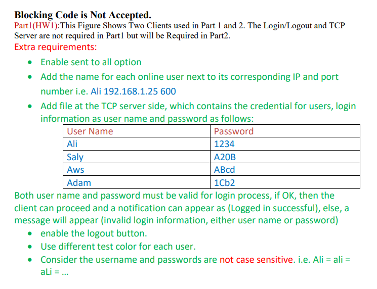 In this project Peer to Peer Application that runs on | Chegg.com