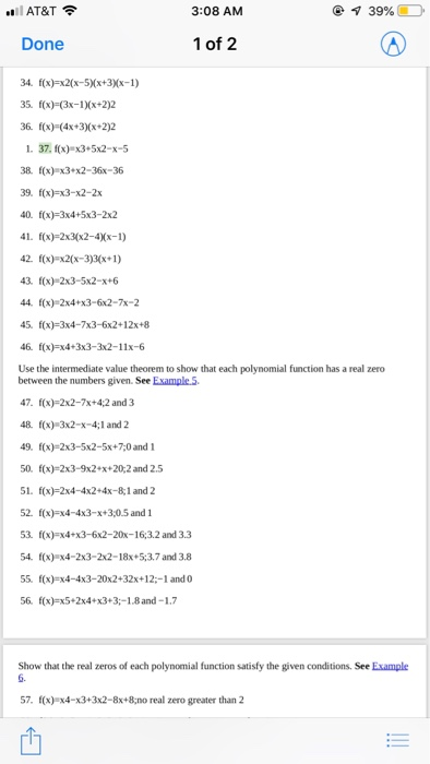 Solved function is (a) increasing or (b) decreasing. See | Chegg.com