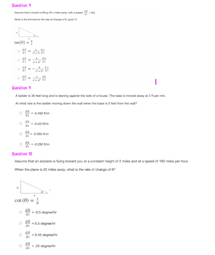 Solved I need urgent help with these calculus questions! | Chegg.com