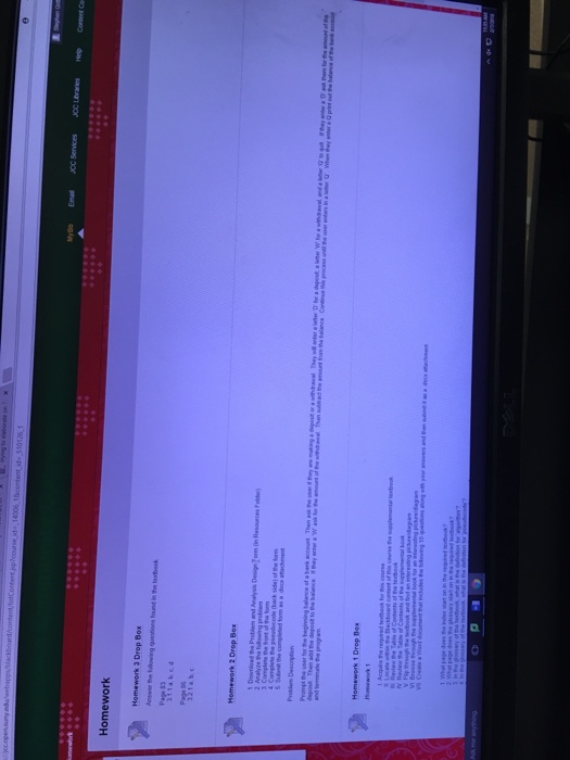 Homework Homework 3 Drop Box Anseer the | Chegg.com