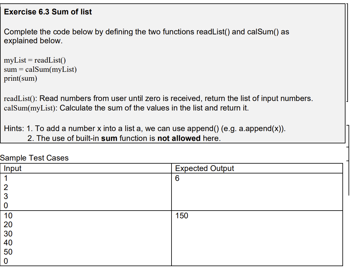 Solved Exercise 6.1 Inverted triangle Write a program to ask | Chegg.com