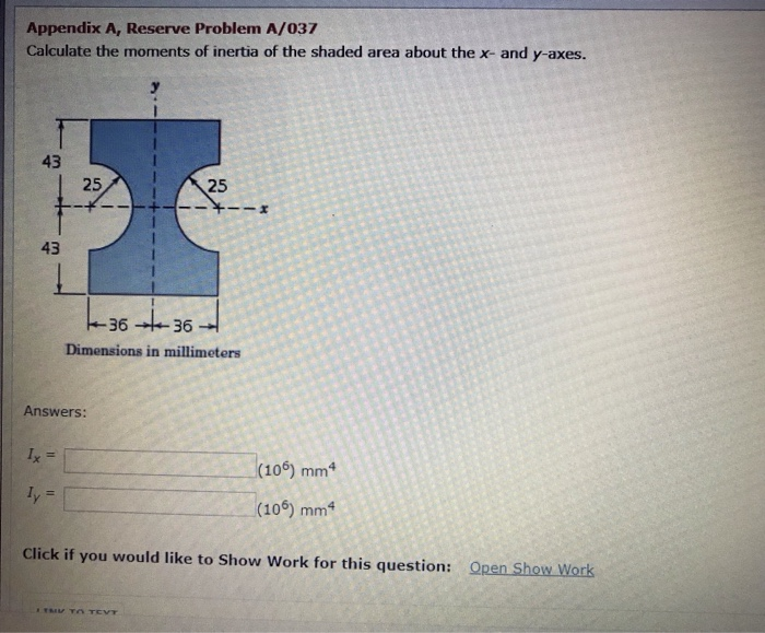 Solved Appendix A, Reserve Problem A/037 Calculate the | Chegg.com