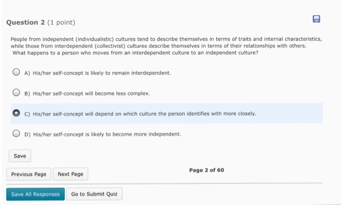 Question 1 1 Point Which Of The Following