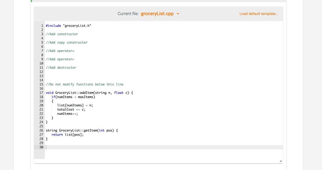 Solved In this exercise, you will have to complete the class | Chegg.com