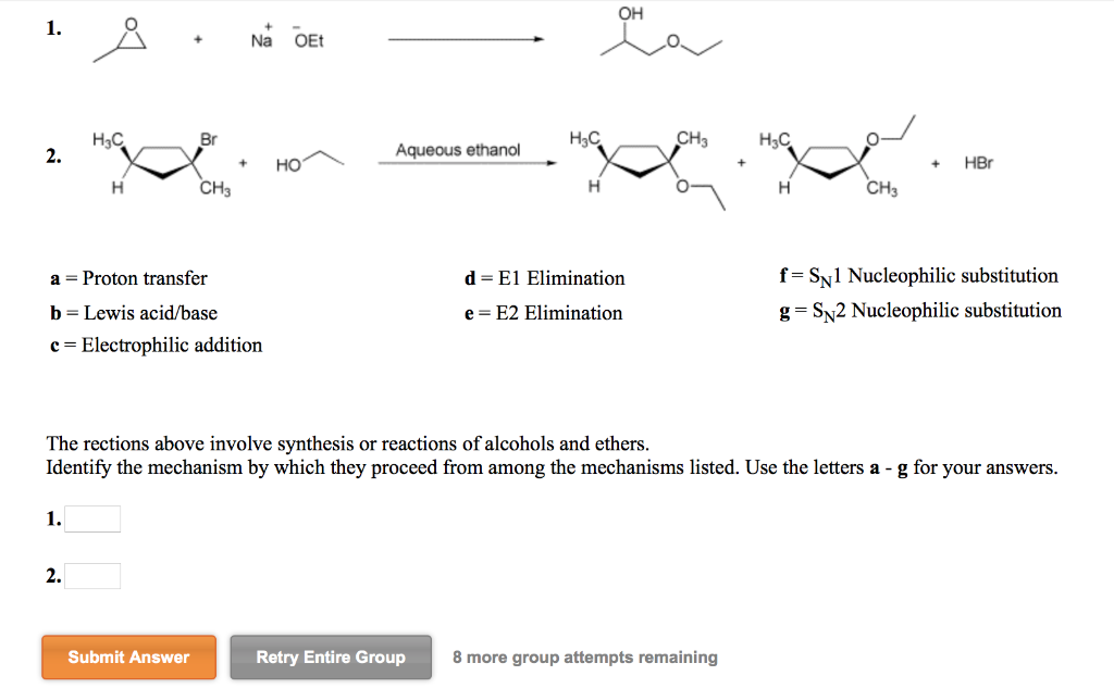 Solved The rections above involve synthesis or reactions of | Chegg.com