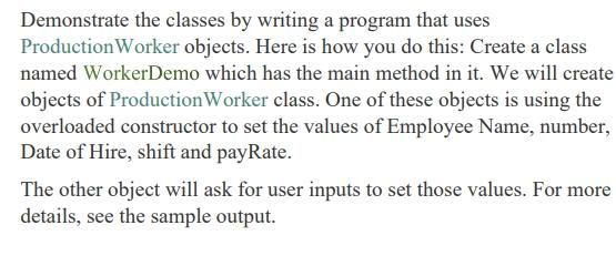 Solved JAVA Programming. Follow the instruction | Chegg.com