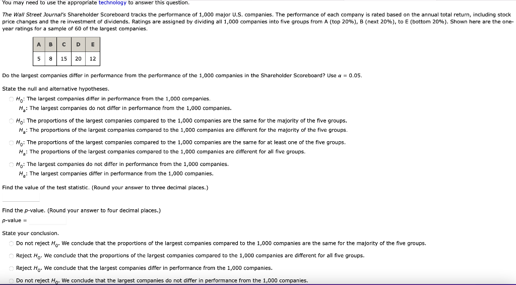 Solved You may need to use the appropriate technology to | Chegg.com