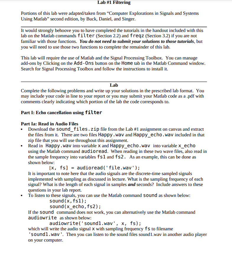 Portions of this lab were adapted/taken from | Chegg.com