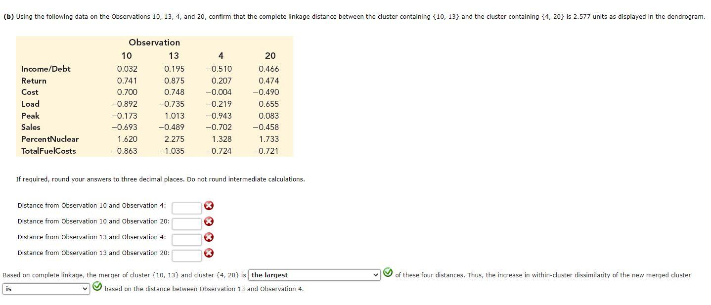 [Solved]: If required, round your answers to three decimal