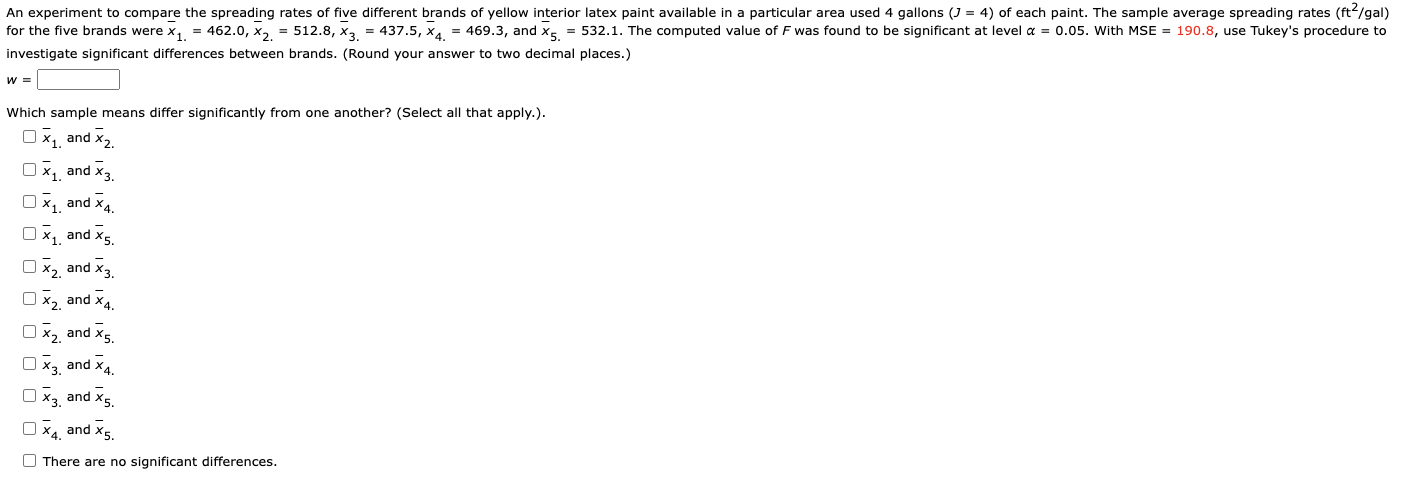 Solved investigate significant differences between brands. | Chegg.com