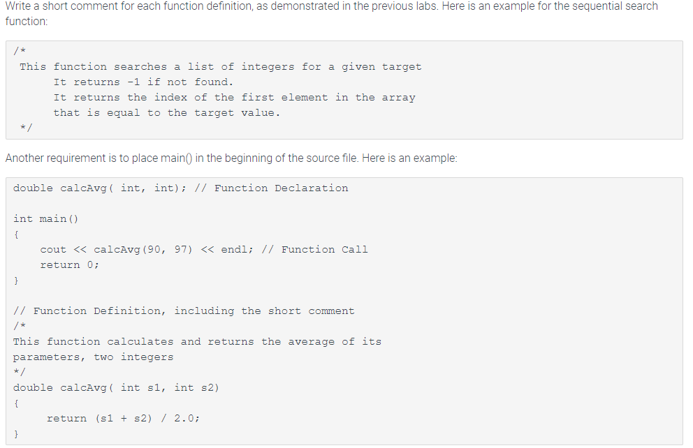 Solved 9 8 Lab Parallel Arrays Project Exam Statistics