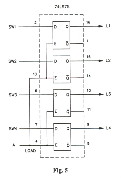 Solved Connect up the circuit shown in Fig 5. in Logisim. | Chegg.com