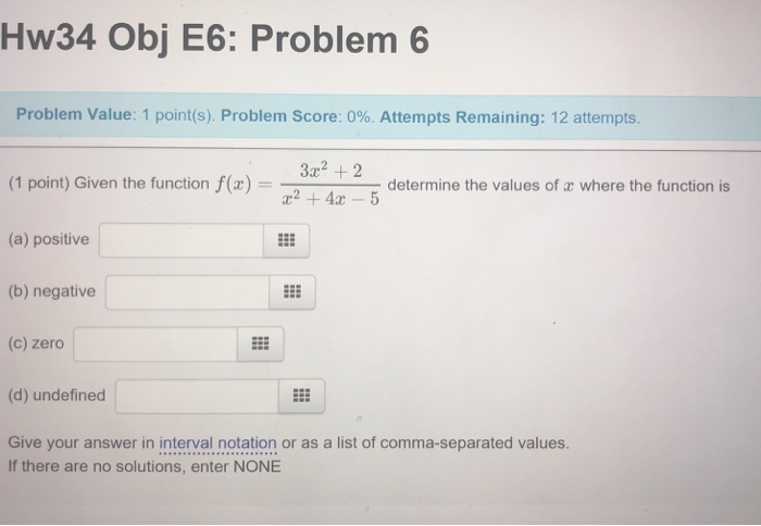 Solved Hw34 Obj E6: Problem 6 Problem Value: 1 point(s). | Chegg.com Solved Hw34 Obj E6: Problem 6 Problem Value: 1 point(s). | Chegg.com