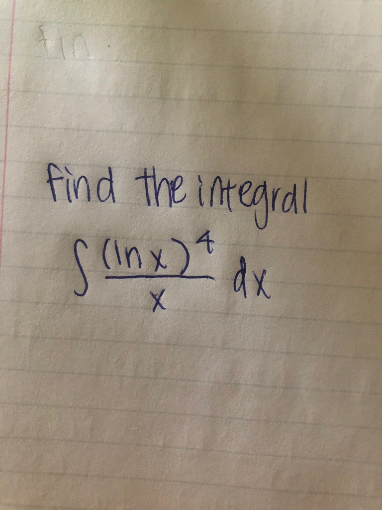 Solved find the integral Sinx dx | Chegg.com