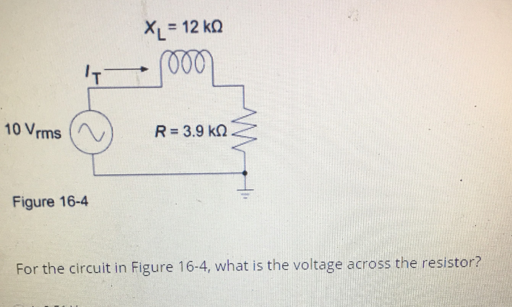 Solved Xi = 12 kg 10 Vrms (N) R = 3.9 k22. Figure 16-4 For | Chegg.com