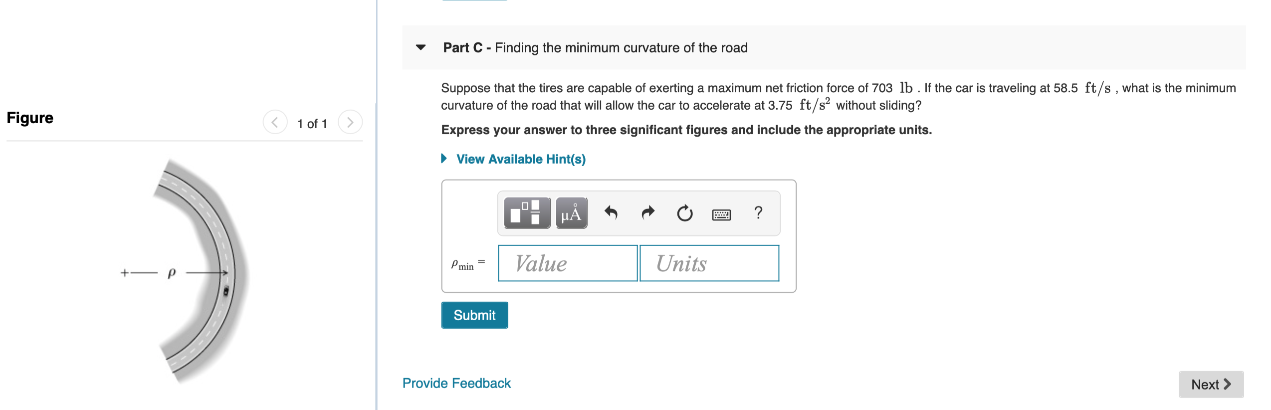 Solved Submit Part B - Finding the maximum allowable | Chegg.com