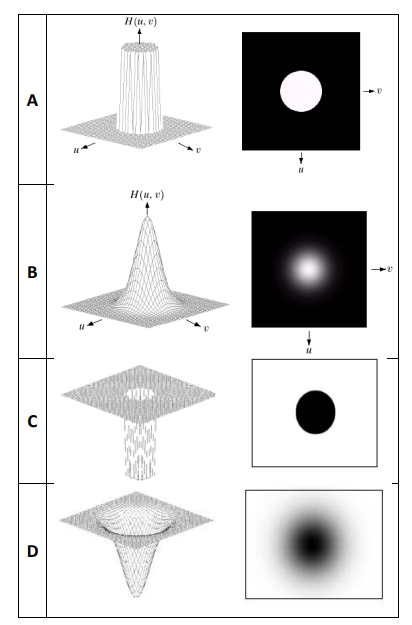 Explain what kind of filtering process the 2D filter | Chegg.com