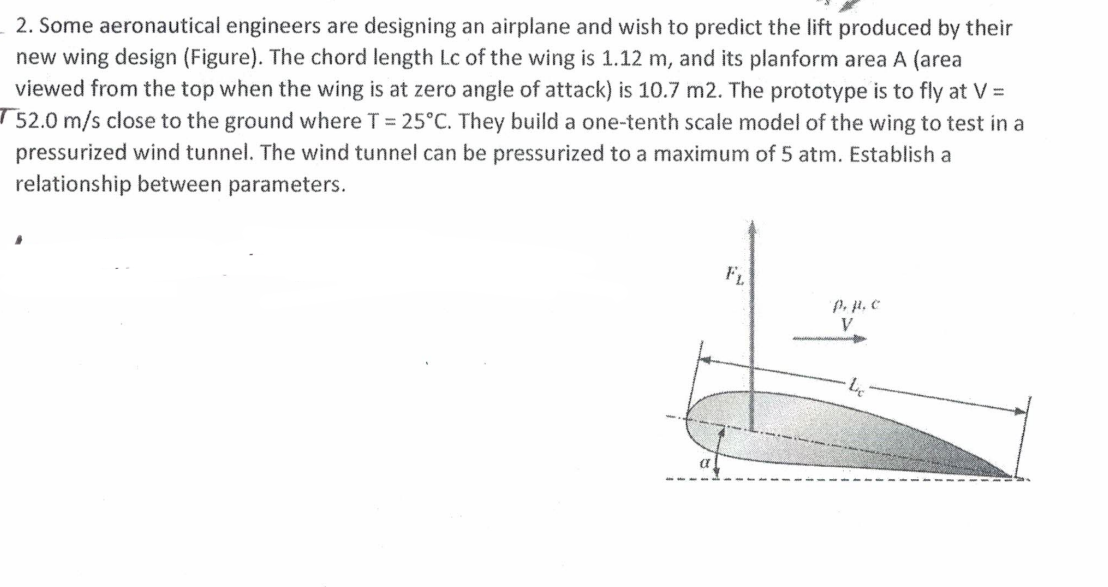 Solved 2. Some aeronautical engineers are designing an | Chegg.com