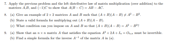 Solved 7. Apply the previous problem and the left | Chegg.com