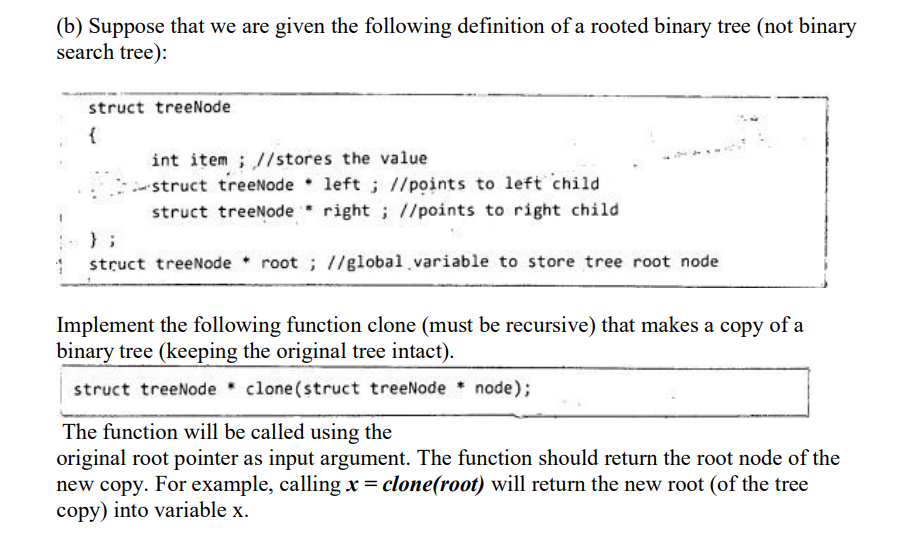 Solved (b) Suppose that we are given the following | Chegg.com