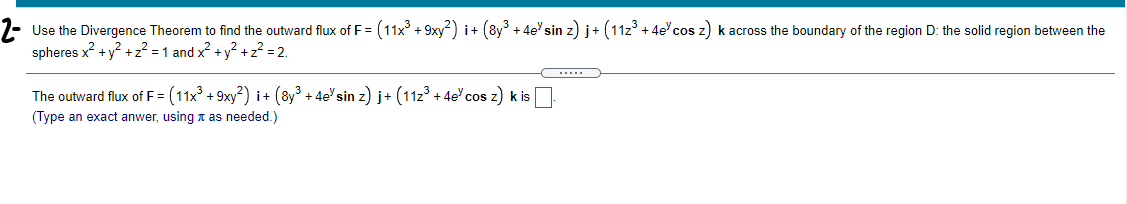Solved 1. Evaluate the flux of F=x?i+y2j+z2k outward across | Chegg.com