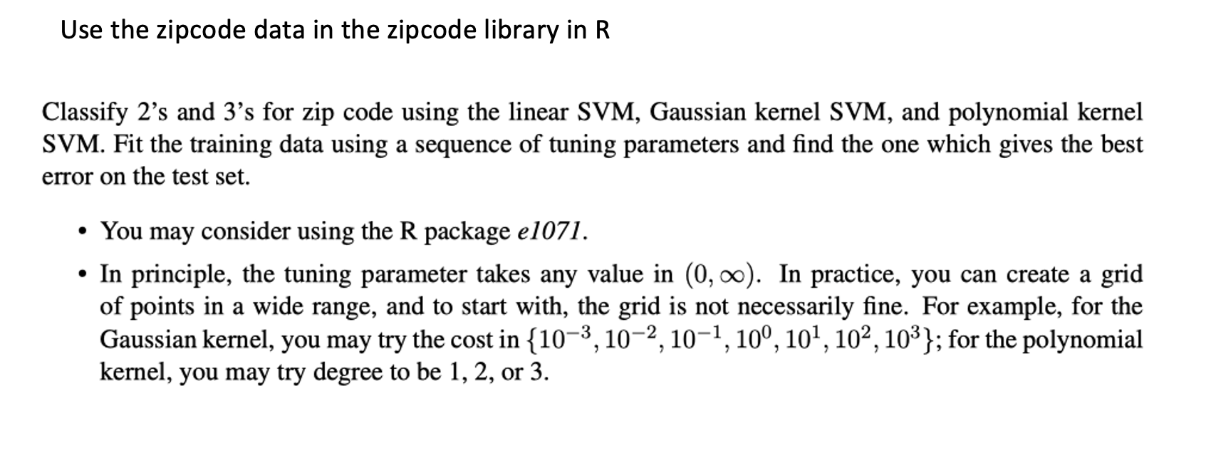 Use the zipcode data in the zipcode library in R | Chegg.com