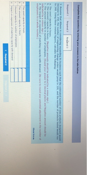Exercise 7A-1 Time-Driven Activity-Based Costing [LO | Chegg.com