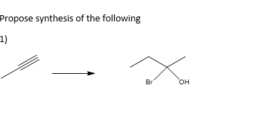 Solved Propose synthesis of the following | Chegg.com