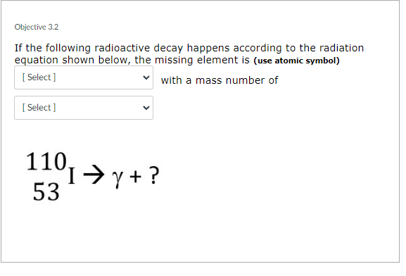 Solved If the following radioactive decay happens according | Chegg.com