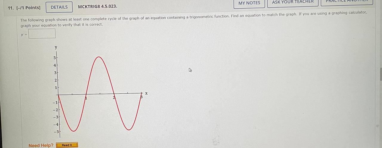 Solved graph your equation to verify that it is correct. | Chegg.com
