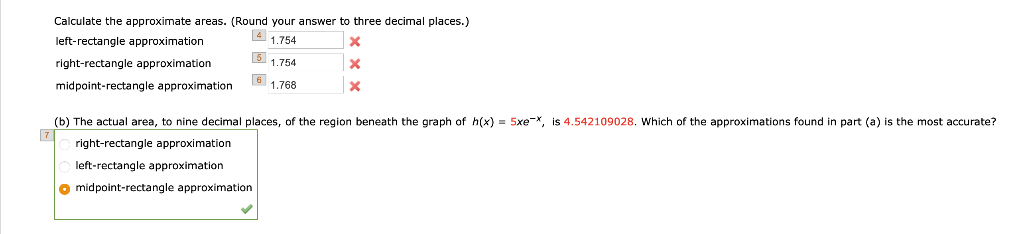 Solved (i) four left rectangles (ii) four right rectangles | Chegg.com
