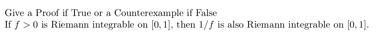 Solved Give a Proof if True or a Counterexample if False If | Chegg.com