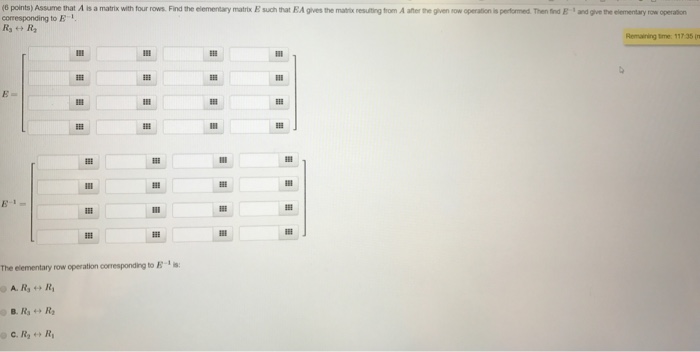 Solved Assume that A is a matrix with four rows. Find the | Chegg.com