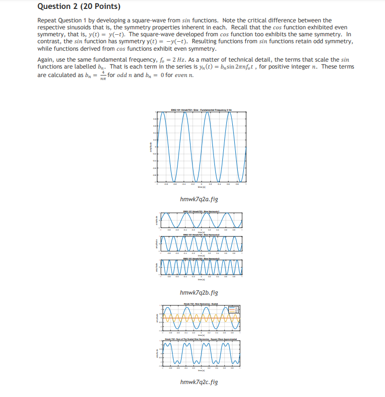 Question 1 (20 Points) Frequency is a defining | Chegg.com