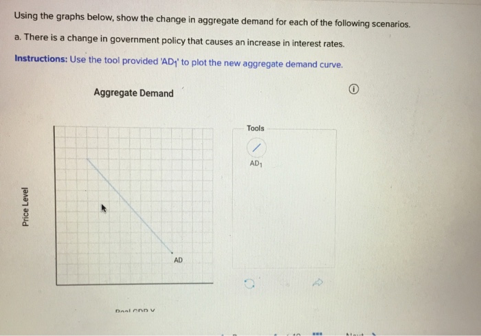 Solved Using the graphs below, show the change in ag a. | Chegg.com