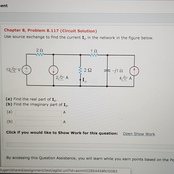 Solved Chapter 8, Problem 8.053 (Circuit Solution) Find Vs | Chegg.com Solved Chapter 8, Problem 8.053 (Circuit Solution) Find Vs | Chegg.com