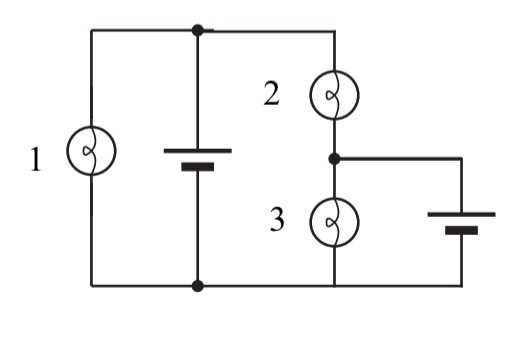 Solved In each circuit, rank the bulbs according to | Chegg.com