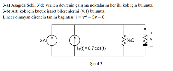 Solved Find the operating points of the circuit in Figure 3 | Chegg.com